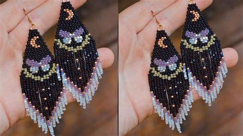 COMO HACER MAXI ARETES DE FLECOS EN MOSTACILLA DIY ARETES EN