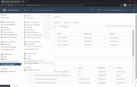 Simplified Lifecycle Management In VSphere 7
