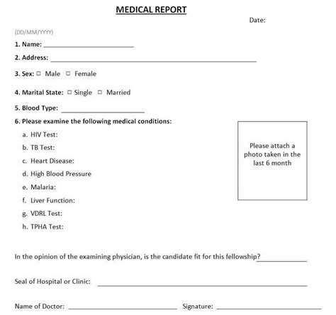 Top 16 Printable Medical Report Templates General Pharmacy Hospital