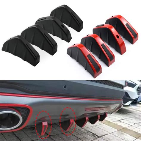 Aler N Trasero Anticolisi N Para Coche Difusor De Labios De Parachoques