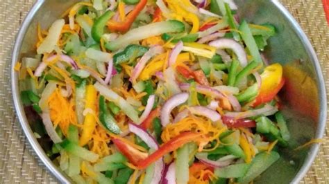 SALADA DE CHUCHU IGUAL A DO RESTAURANTE Para Iniciantes YouTube