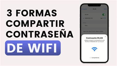 iOS 18 17 Trucos 3 Formas Compartir Contraseña de WiFi YouTube