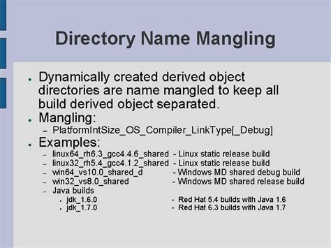 project source code structure and build process remember