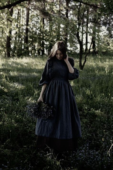 Cottagecore Girl Aesthetic Forest Aesthetic Outfit Dress Aesthetic