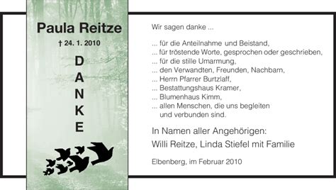 Traueranzeigen Von Paula Reitze Trauer HNA De