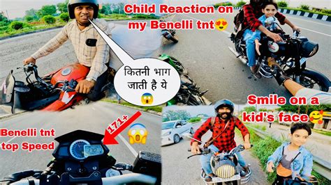 Benelli Tnt 300 Top Speed 171 Smile On A Kid S Face Uncle