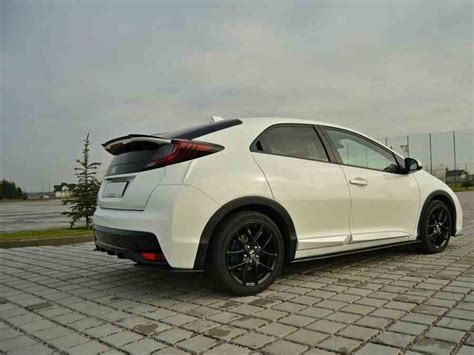 Maxton SPOILER CAP Honda Civic Mk9 Facelift 2014 2017 Textured For