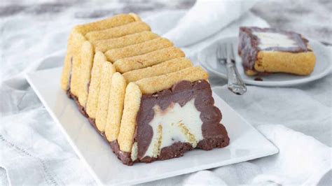 Gâteau de biscuits crémeux aux 2 chocolats un dessert sans cuisson