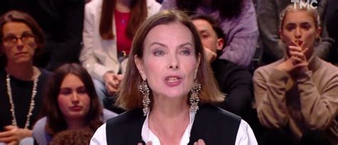 Ce qui se passe est insupportable Carole Bouquet prend la défense