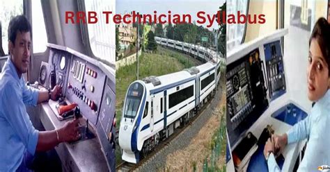 Rrb Technician Syllabus For Technician Grade And Check Exam