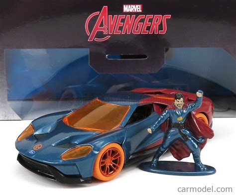 Jada Scale Ford Usa Gt With Doctor Strange Figure