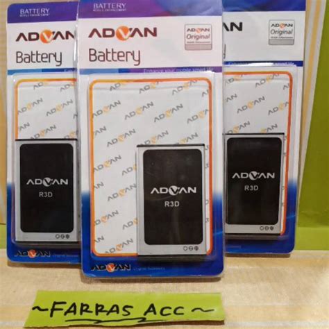 Jual Baterai Batre Advan R3D Original Oem DOUBLE POWER BRAIN POWE