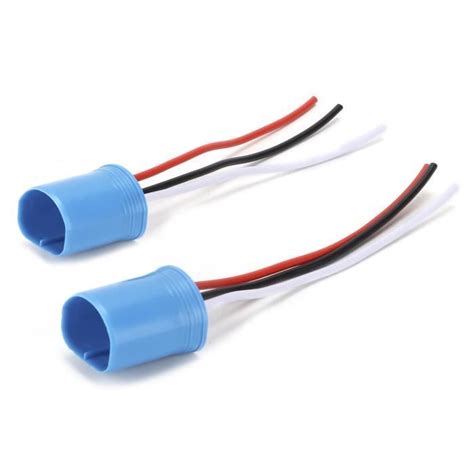 Akozon faisceau de câbles adaptateur mâle 2 pièces prise mâle faisceau