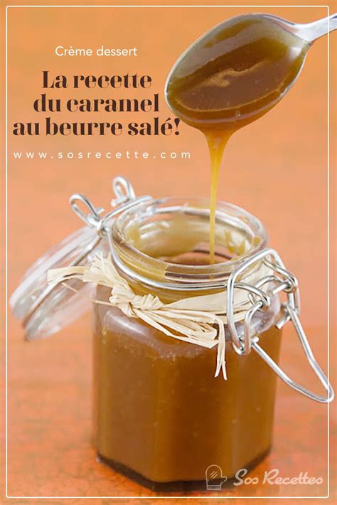 La recette du caramel au beurre salé Sos Recette