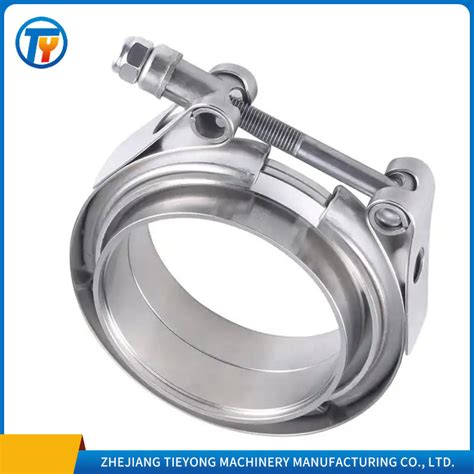 SS304 Stainless Steel Single Ear Pinch Ear Pipe Clamps For Automotive