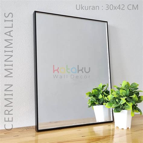 Jual Kaca Cermin Dinding Gantung Minimalis Cermin Rias Make Up X Cm
