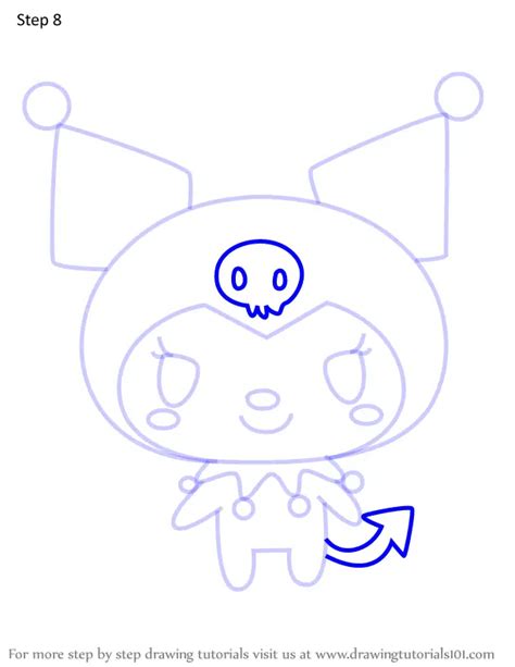 How To Draw Kuromi From Tamagotchi Tamagotchi Step By Step