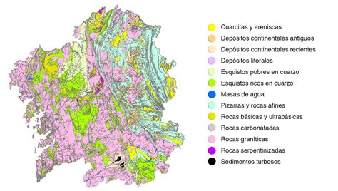 Mapa De Unidades Litol Gicas Masas De Agua Mapas Geolog A