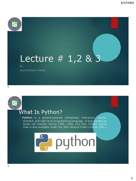 game development using python lecture 1 2 and 3 pdf variable computer science python