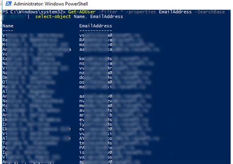 get aduser filter примеры