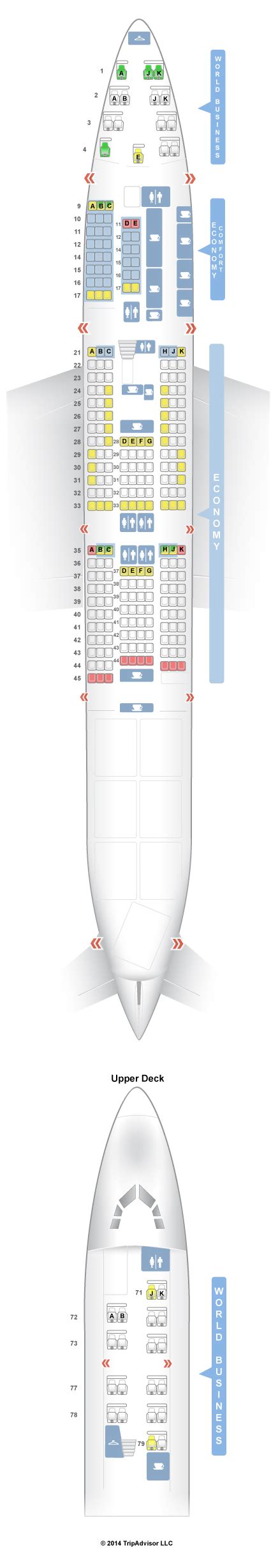Seatguru Seat Map Klm Boeing Combi New Business 18189 Hot Sex Picture