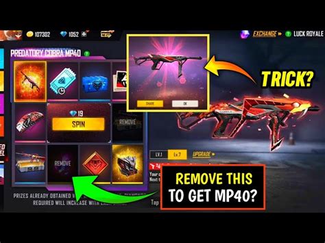 How To Get MP40 Predatory Cobra Gun Skin In Garena Free Fire December
