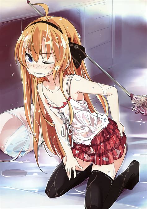 Fondos De Pantalla Ilustraci N Rubia Pelo Largo Anime Chicas