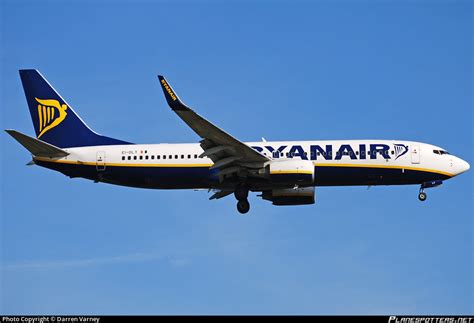 EI DLY Ryanair Boeing 737 8AS WL Photo By Darren Varney ID 129426