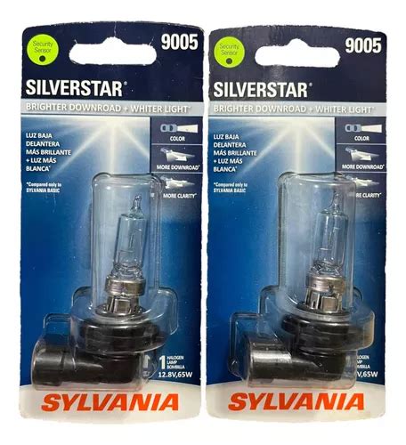 2x Foco Halógeno Automotriz Osram Sylvania 12v Hb3 9005 60w Meses sin