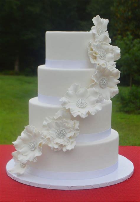 Faux Wedding Cake 4 Tier Wedding Cake Fake Wedding Cake Display Cake