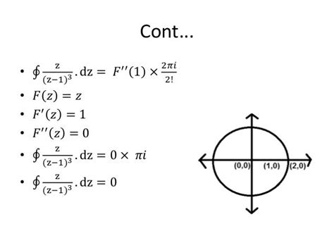 cauchy integral theorem and formula complex variable and numerical m…