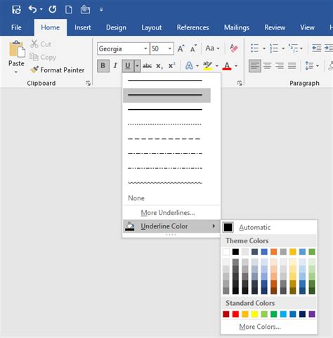 Cómo subrayar dos veces un texto en Microsoft Word Barcelona Geeks