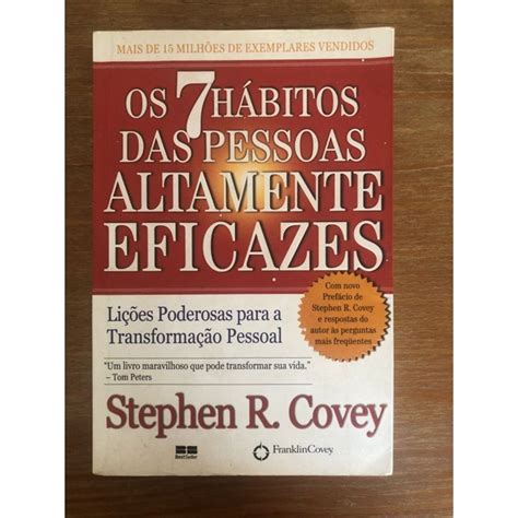 Os sete hábitos das pessoas altamente eficazes Shopee Brasil