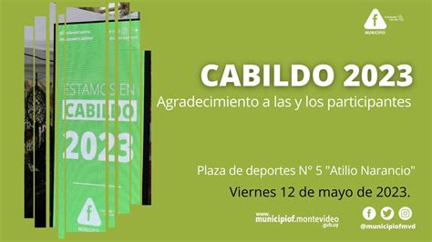 Agradecimiento A Las Y Los Participantes Del Cabildo 2023 YouTube