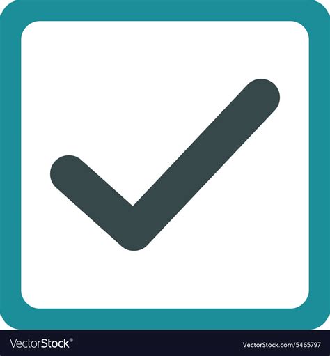 Checkbox Icon From Business Bicolor Set Royalty Free Vector
