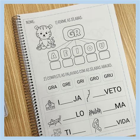 Apostila de Ortografia Sílabas Complexas Loja de Atividades