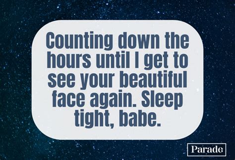 Goodnight Paragraphs For Her Parade