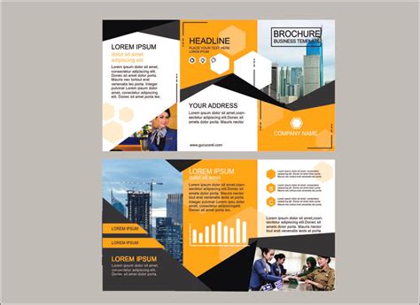 Contoh Brosur Dan Desain Brosur Yang Menarik Brochure Design