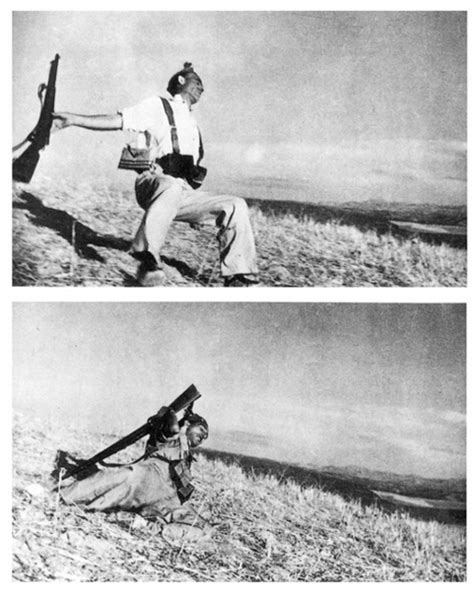 Robert Capa Y La Escena De Muerte De Un Miliciano La Tinta