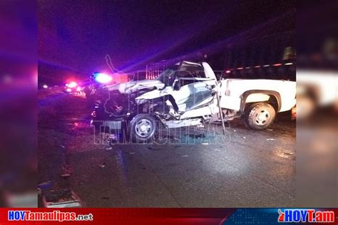 Hoy Tamaulipas Choque Deja Un Muerto Y Un Lesionado En La Carretera