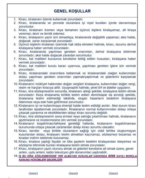 Kira sözleşmesi nedir nasıl doldurulur İşte kira sözleşmesi kira