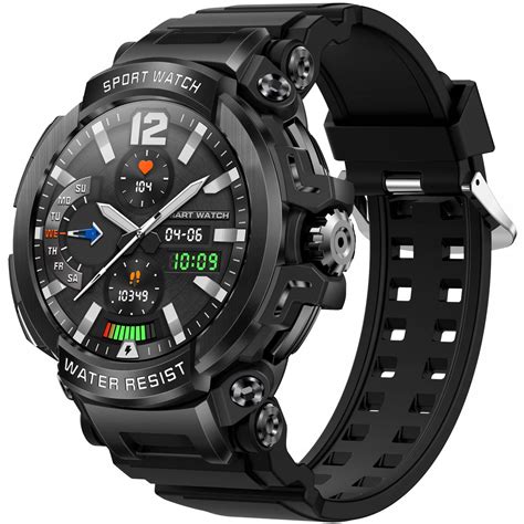 Smartwatch zegarek Wodoodporny Menu Pl Rozmowy Duża Bateria Sportowy