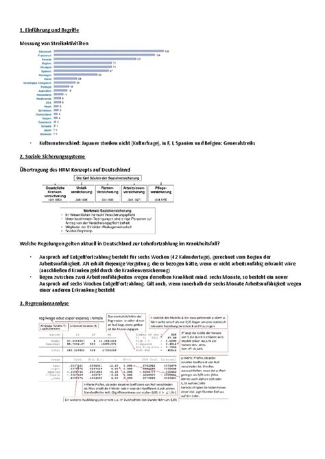 HR Übung Zusammenfassung Einführung und Begriffe Messung von