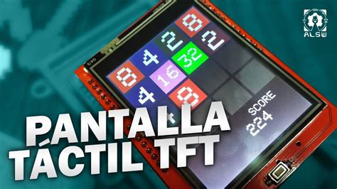 Tutorial Uso de Pantalla Táctil LCD TFT 2 4 YouTube