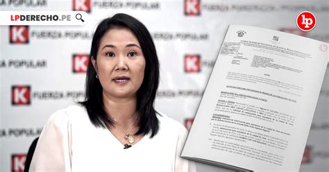 Declaran infundado el pedido de autorización de viaje de Keiko Fujimori