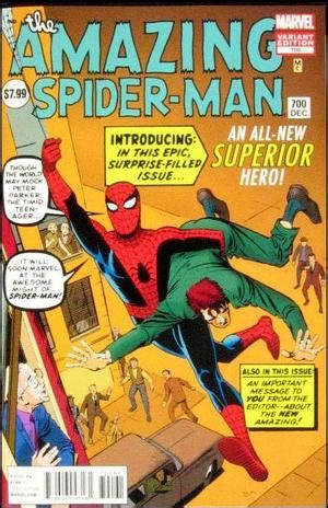 Amazing Spider Man 700 Variant Cover Mint Condition Fiction Books