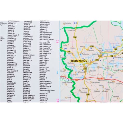 Mapa ścienna Wielkopolskie adm drog 1 200 tys wym 154x158cm Ekograf