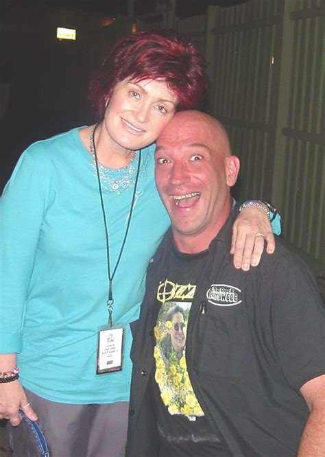 Sharon Osbourne Mng With Sharon Osbourne Ozzfest 2004 Nervous Rex