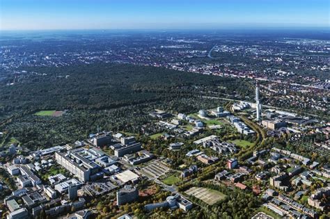 Hannover von oben Campus Gebäude der Universität Medizinische