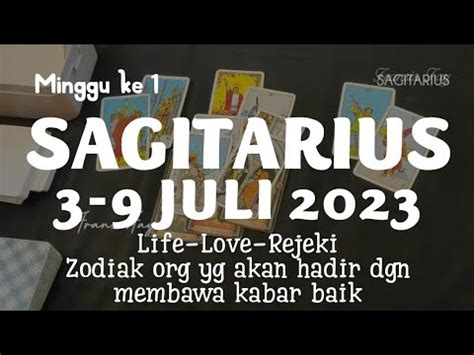 Zodiak Sagitarius Minggu Ke Pertama Sd Juli Ramalan Tarot